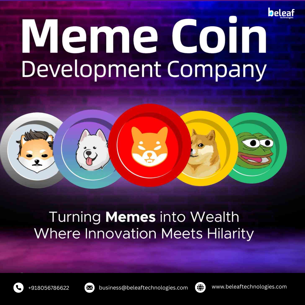 Best Meme coin development company - Beleaf Technologies - Dragzon ...
